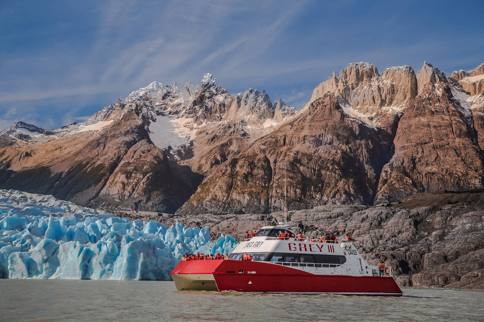 Grey Lake Navigation - Patagonia Camp